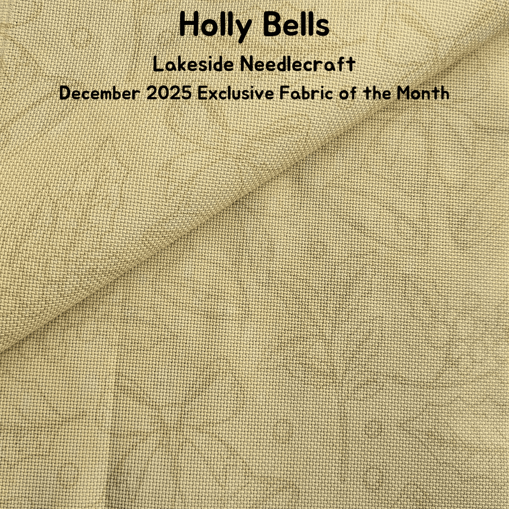 Lakeside Needlecraft Iridescent Holly Bells aida