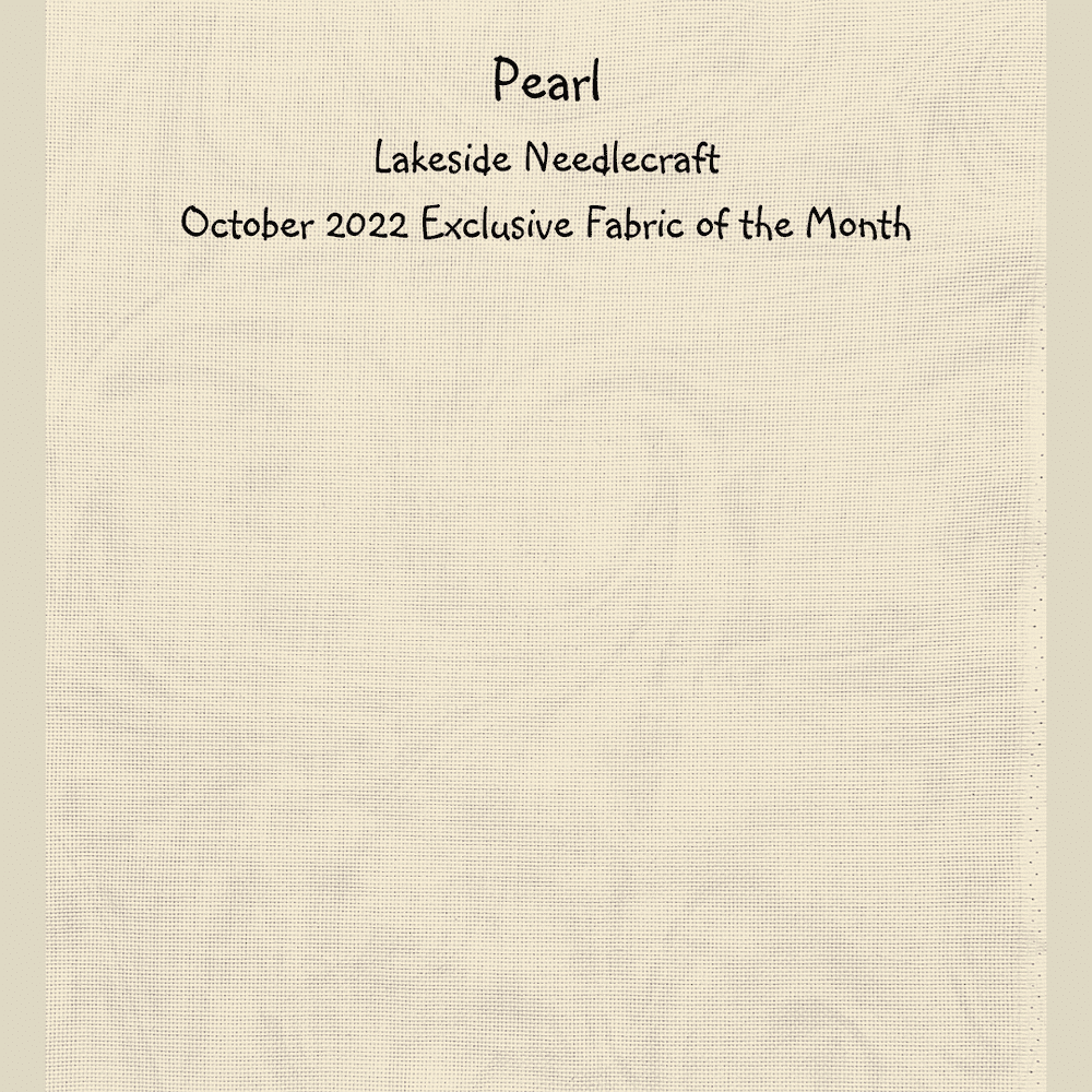 Lakeside Needlecraft Iridescent Pearl evenweave