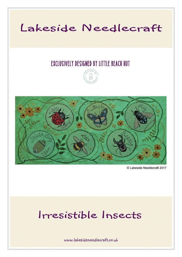 Lakeside Needlecraft Irresistible Insects PDF cross stitch chart
