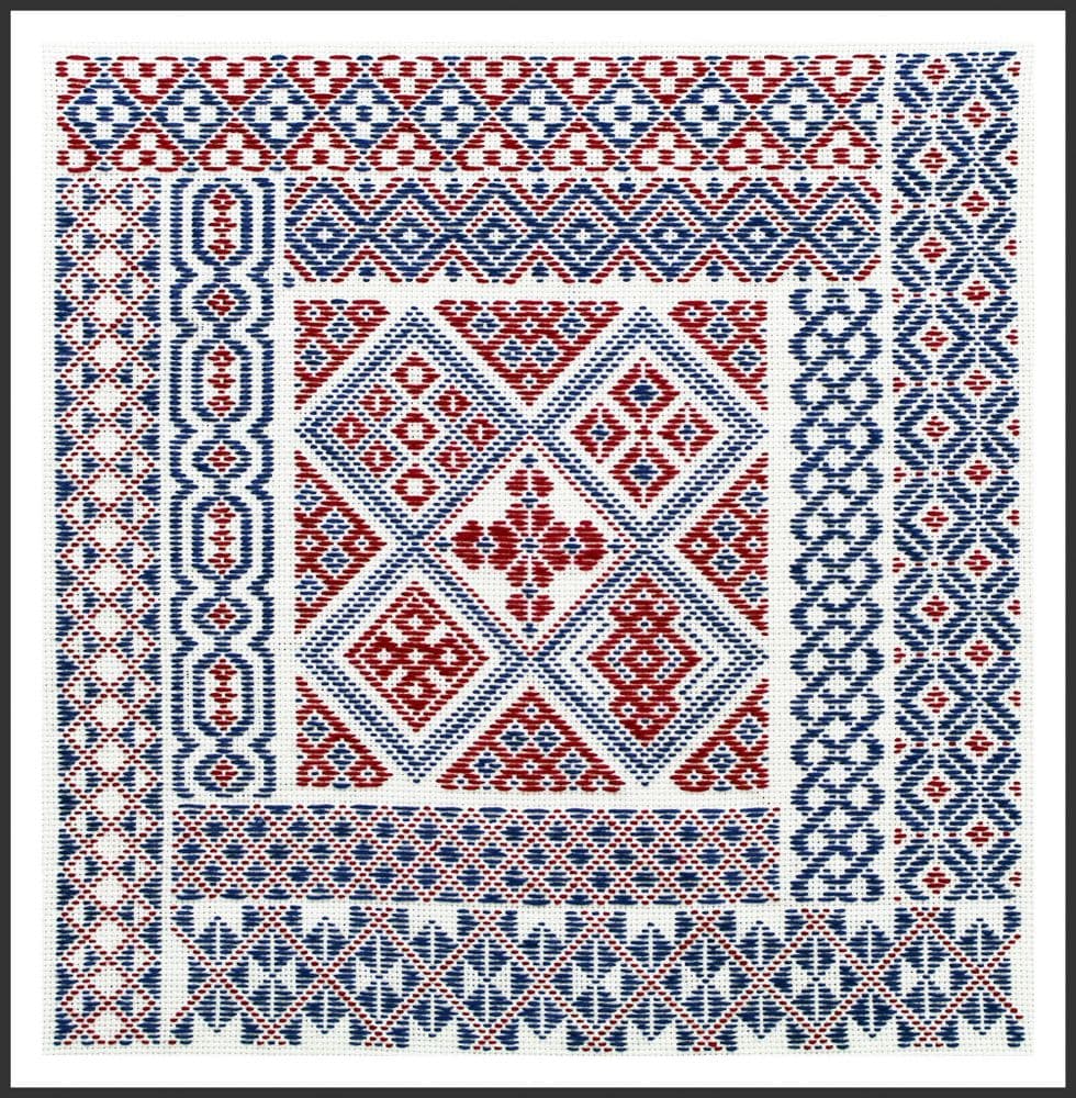 Lakeside Needlecraft Kogin PDF cross stitch chart & kit options