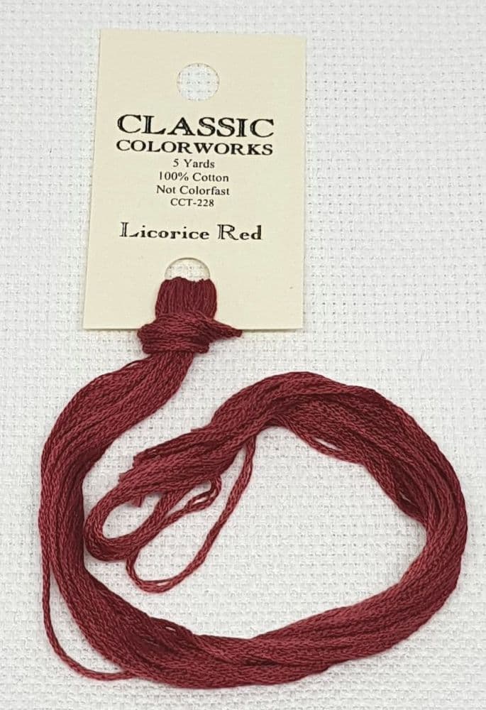 Licorice Red Classic Colorworks CCT-228