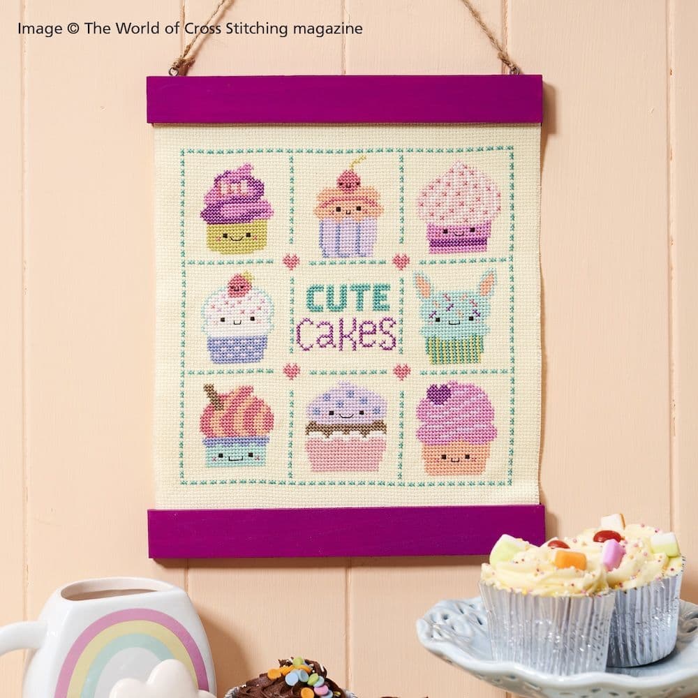 Life is Sweet Cupcake Sampler WOXS Issue 356 project pack