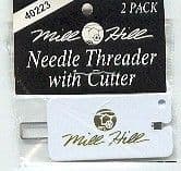 Mill Hill Needle Threader and Cutter - 2 pack