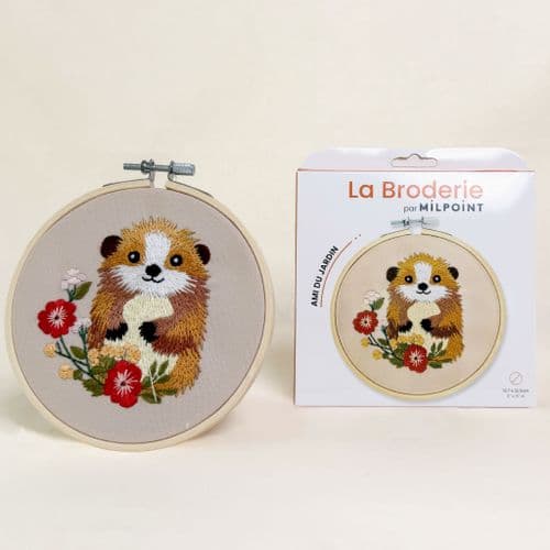 Milpoint Garden Friend Freestyle embroidery kit