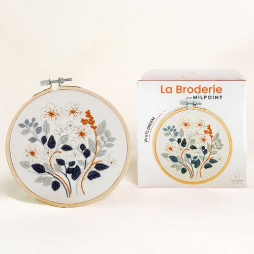 Milpoint White Dream Freestyle embroidery kit