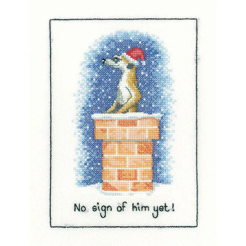 No Sign of Him Yet cross stitch chart - Peter Underhill