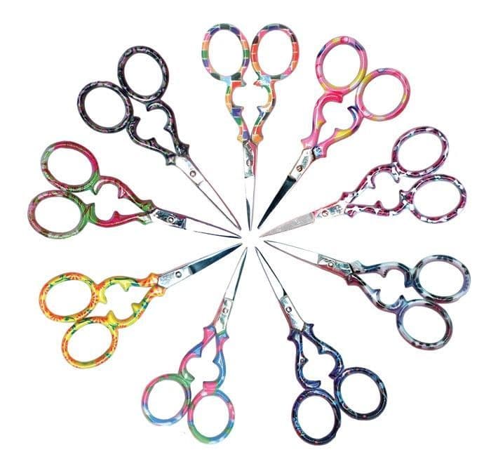 Patterned Embroidery Scissors