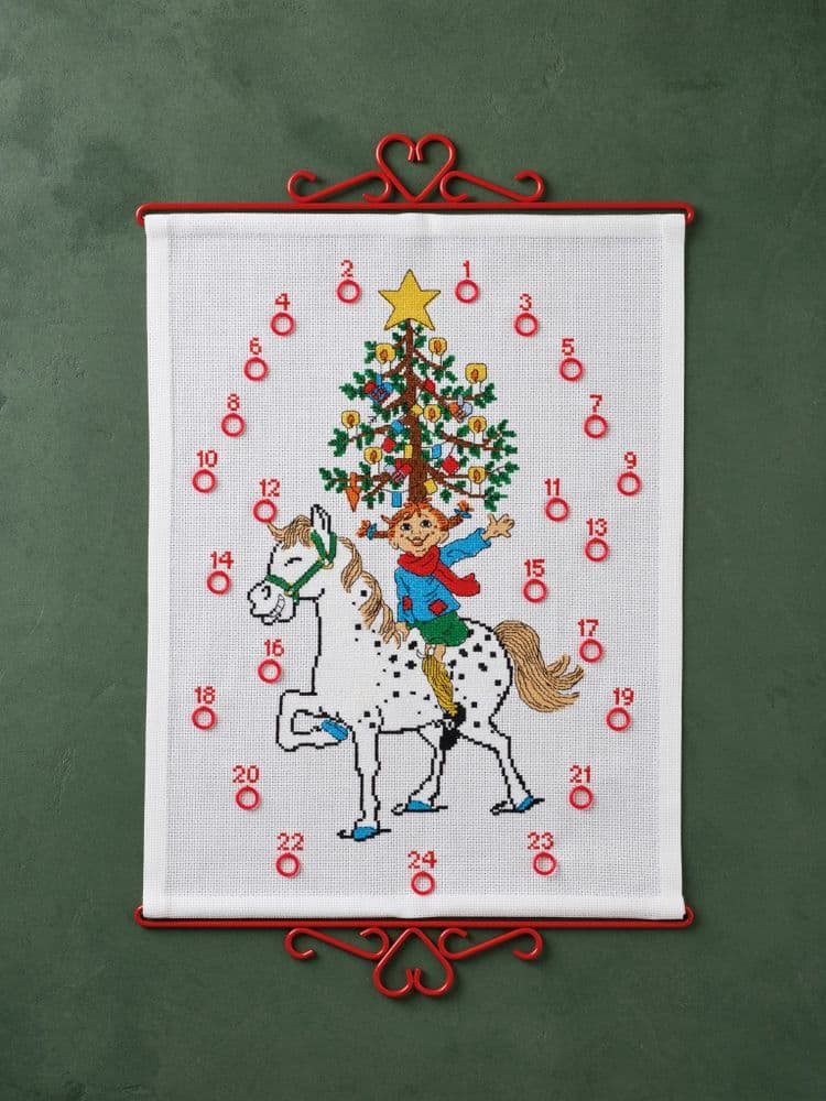 Permin Pippi and Christmas Tree Advent Kit