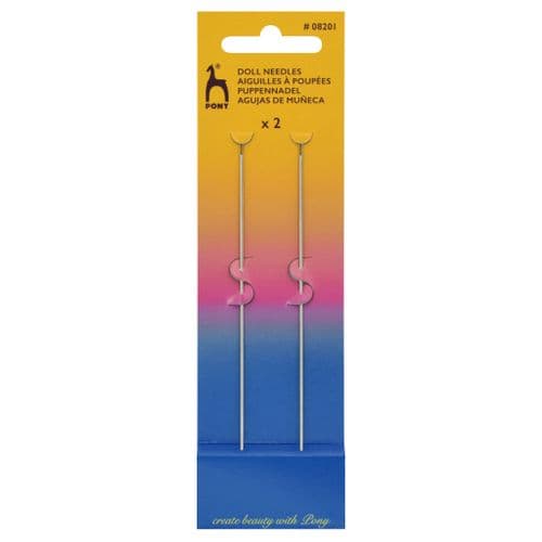 Pony Hand Sewing Needles Dolls Gold Eye
