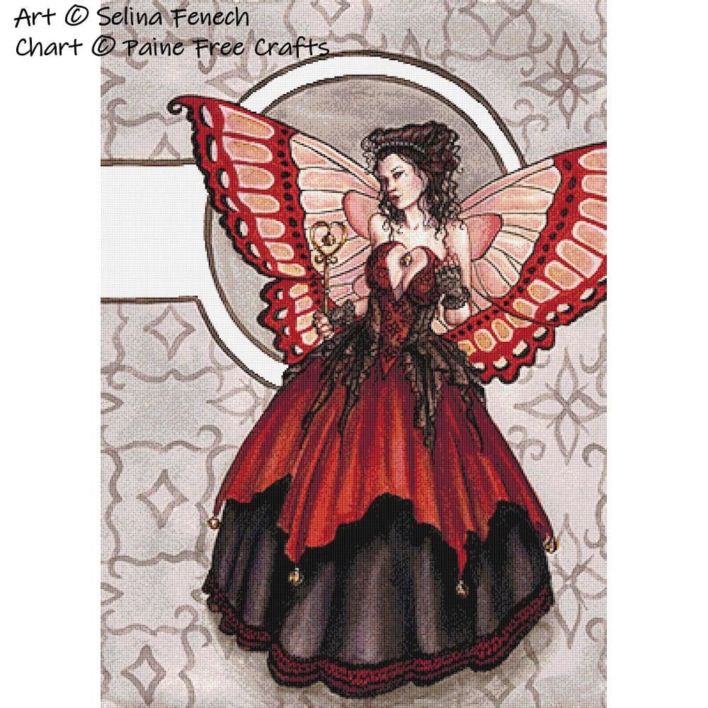 Queen Mab by Paine Free Crafts printed cross stitch chart
