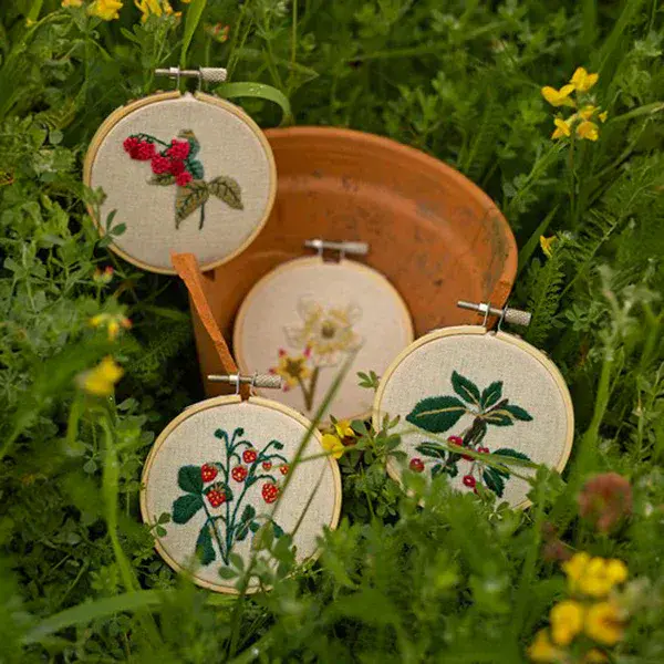 RHS Summer Berries embroidery kit