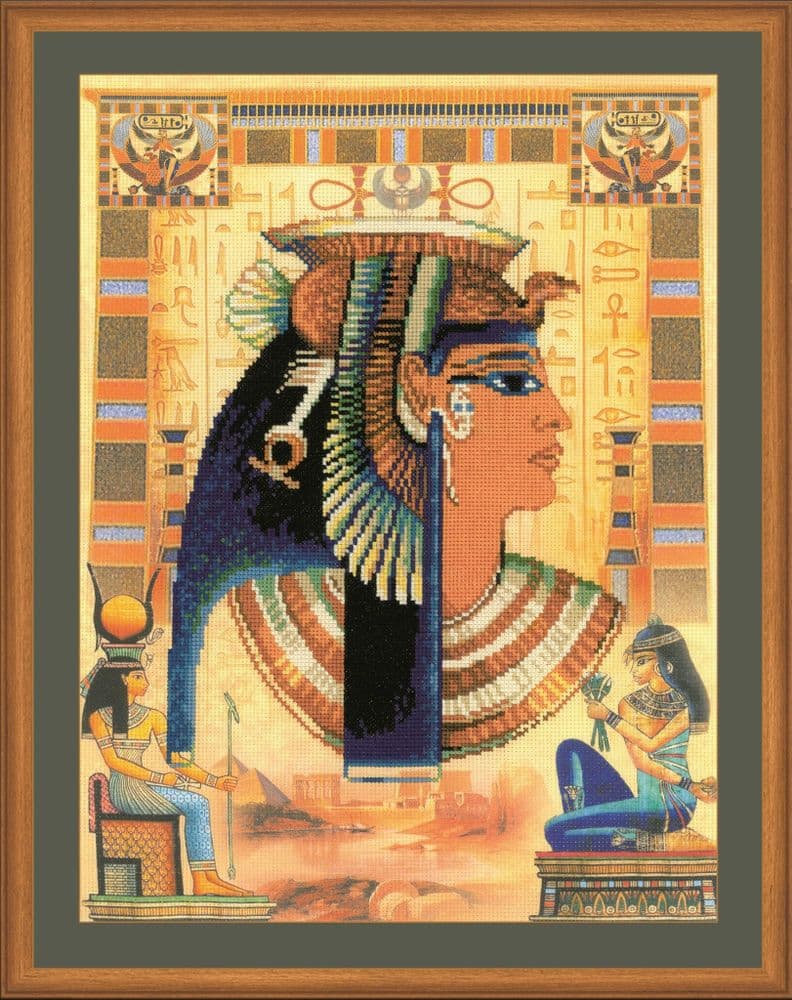 RIOLIS Cleopatra Embellished Cross Stitch Kit