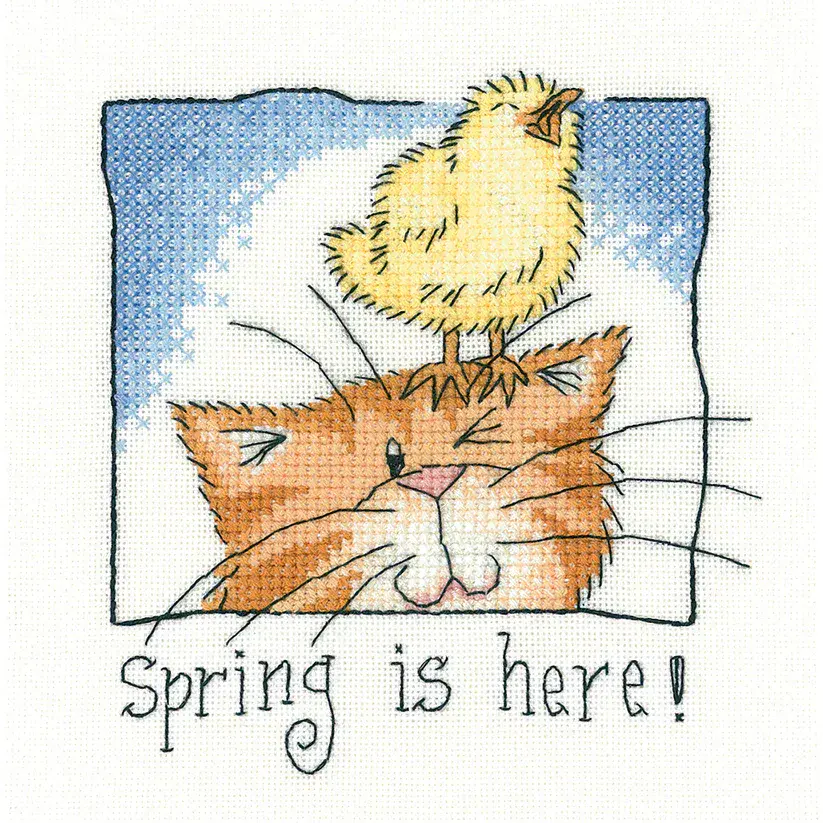 Spring is Here cross stitch chart - Peter Underhill