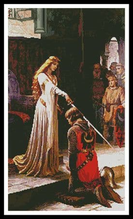 The Accolade by Artecy printed cross stitch chart