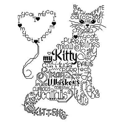 Ursula Michael Let s Purr 2 cross stitch chart