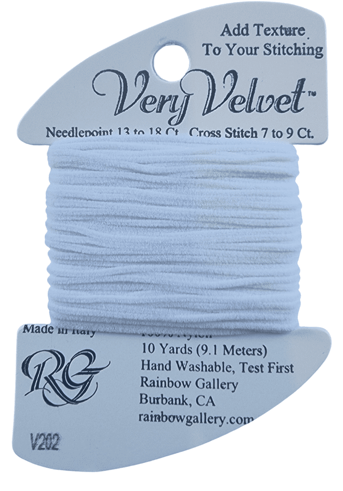 V202 White Very Velvet thread