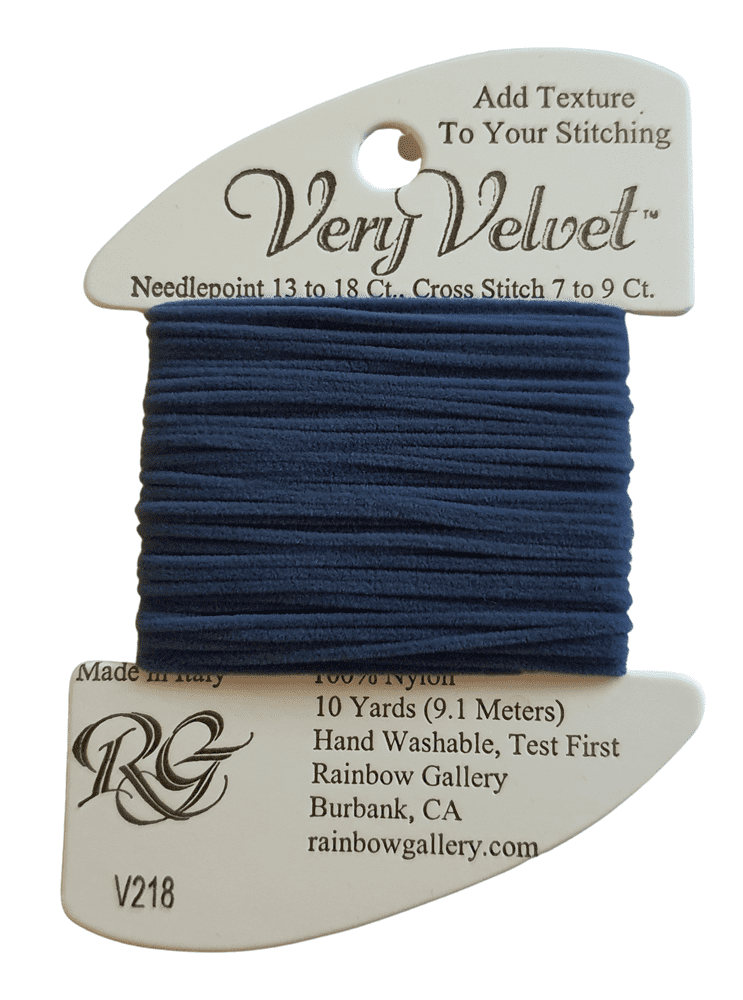 V218 Antique Blue Very Velvet thread