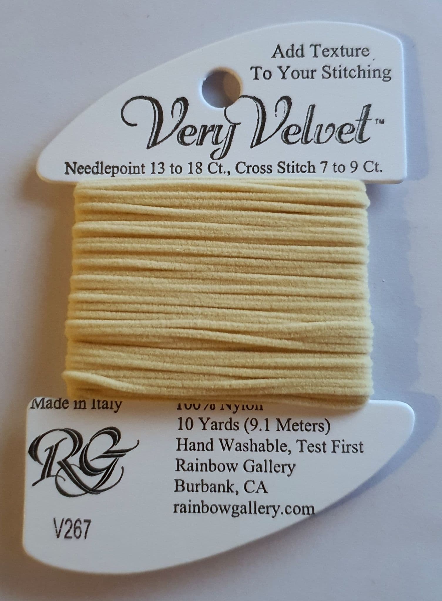V267 Butter Very Velvet thread