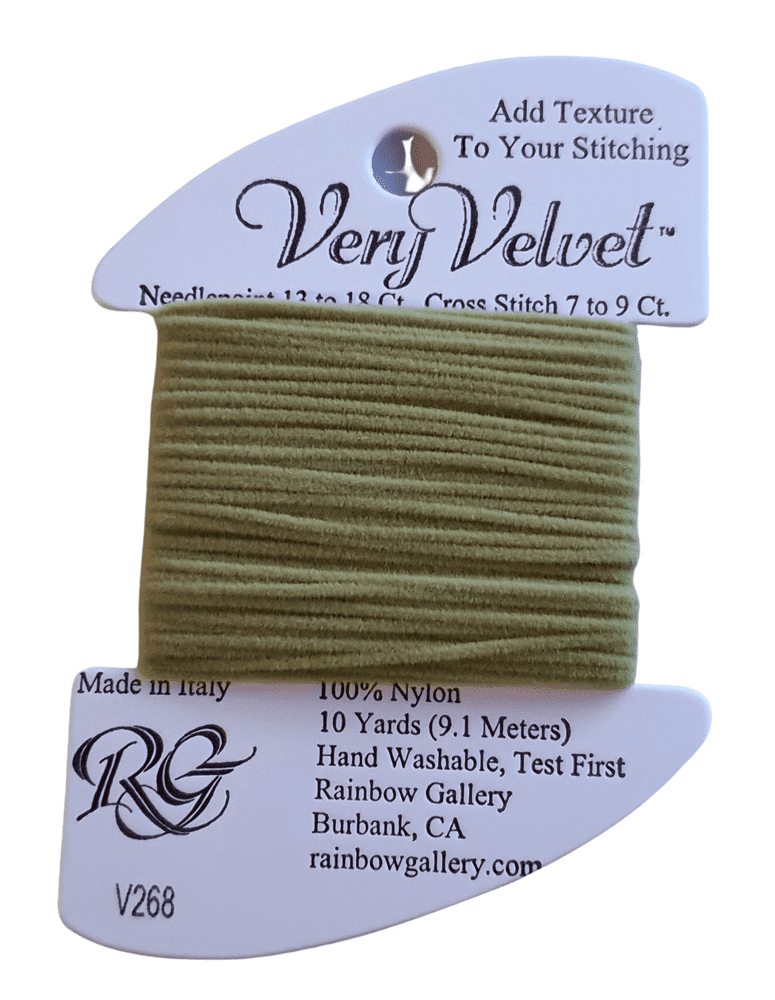 V268 Lite Olive Very Velvet thread