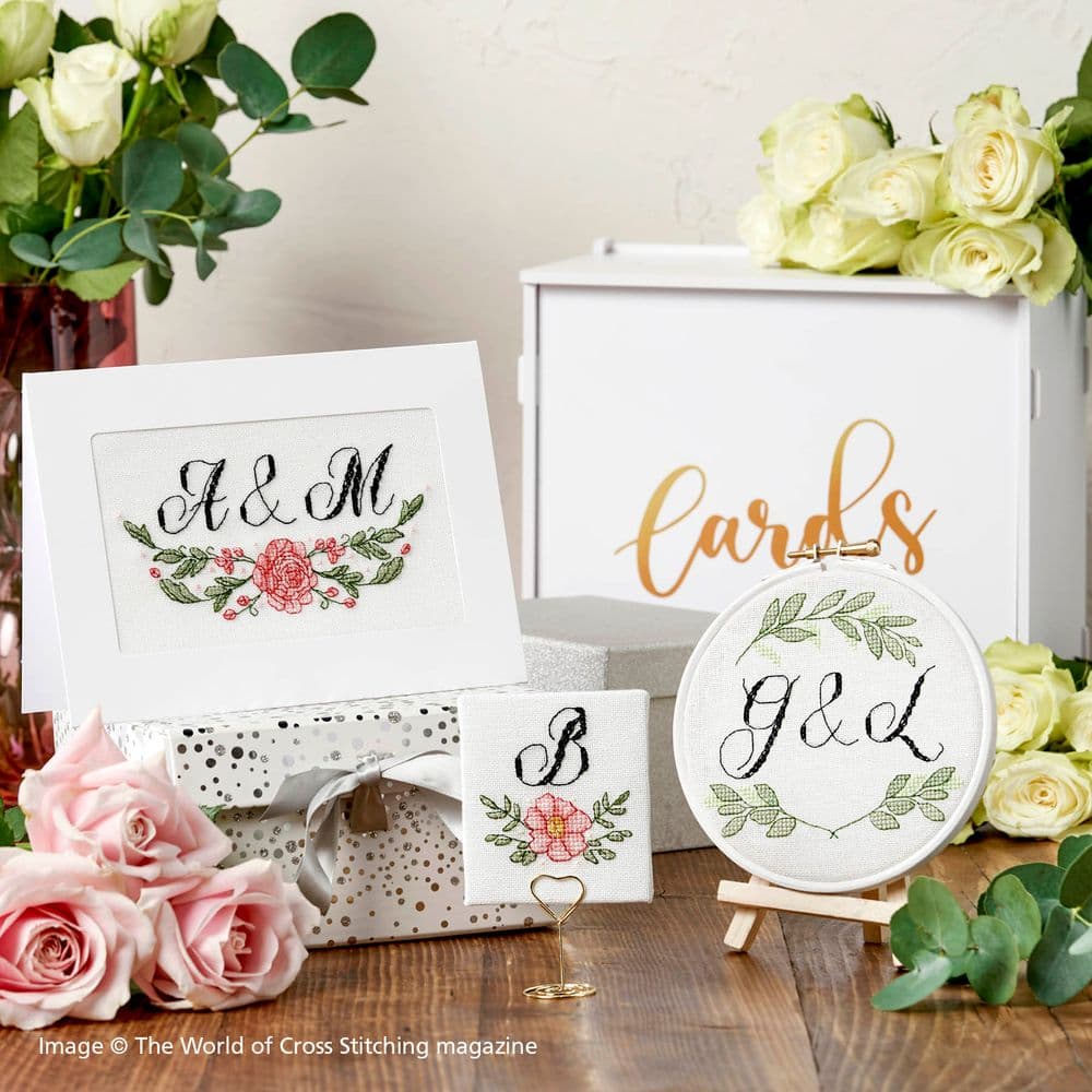 Wedding Calligraphy ABC Alphabet WOXS Issue 357 project pack
