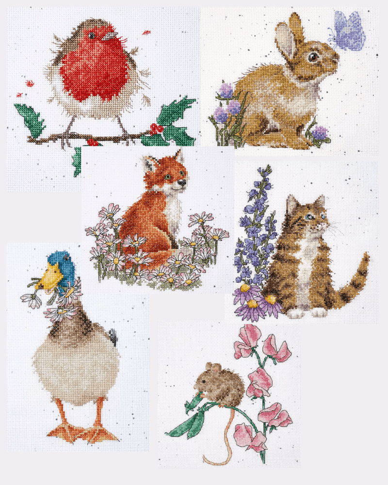 Wrendale Calendar Cat Rabbit Fox Robin Mouse and Duck WOXS Issue 339 ...