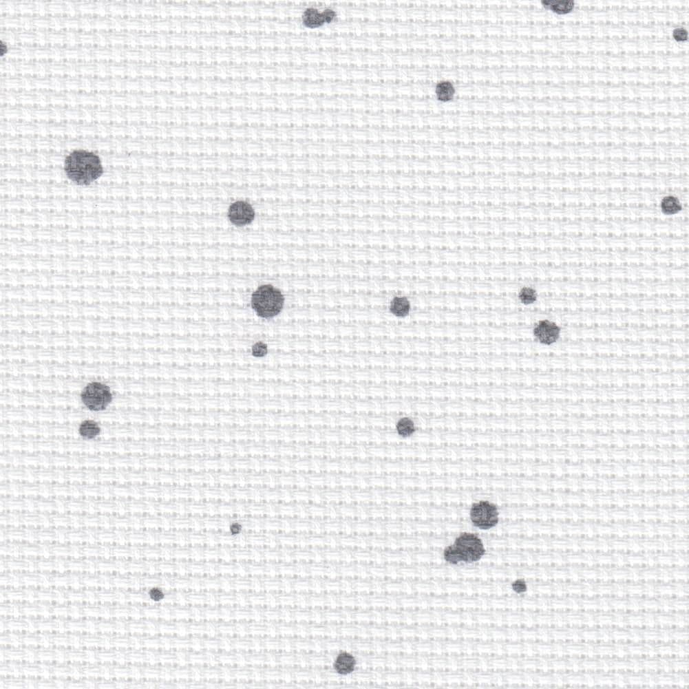 Zweigart 14 Count Aida Light Basalt Splash