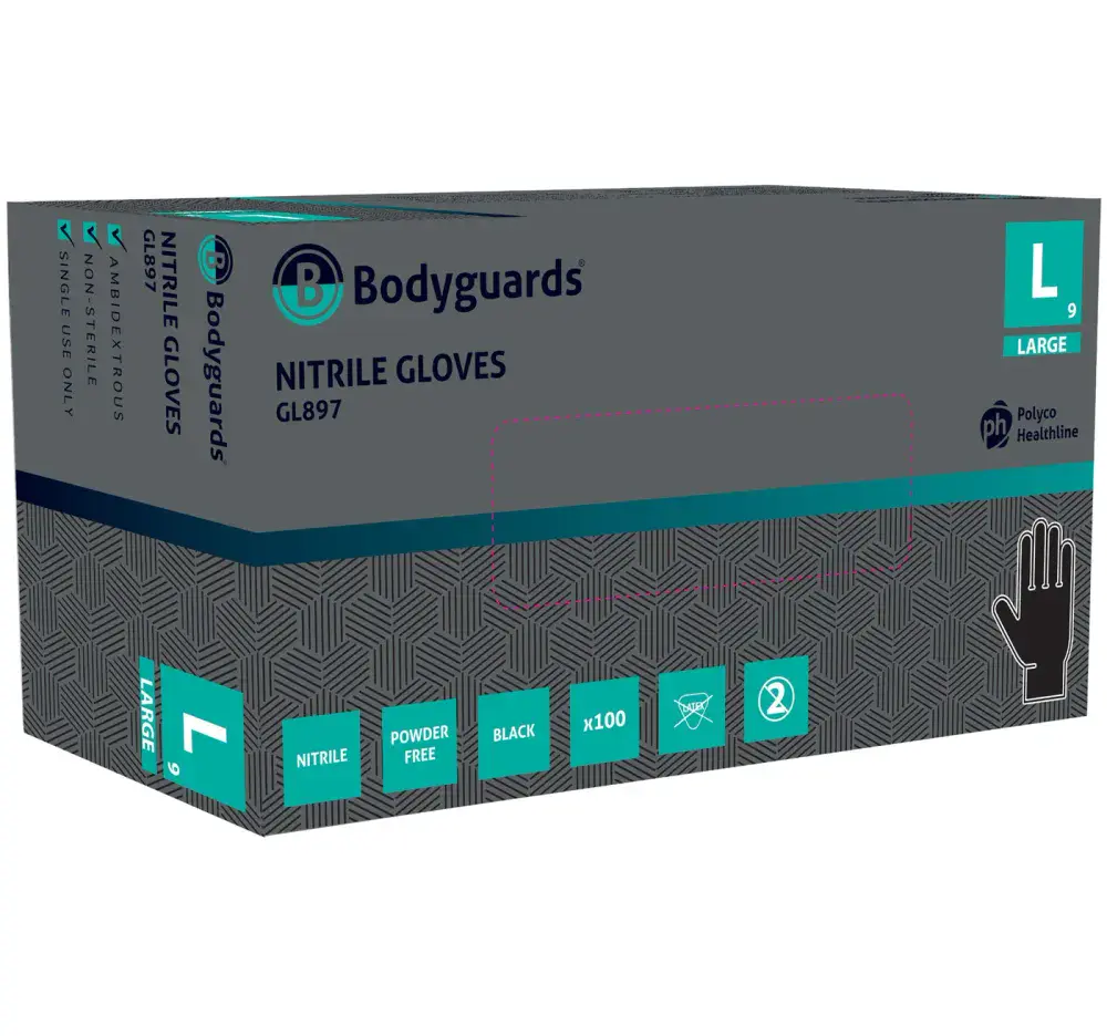 Bodyguard GL 897 Nitrile Gloves