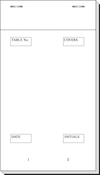 Pad 30 Waiter Order Pads