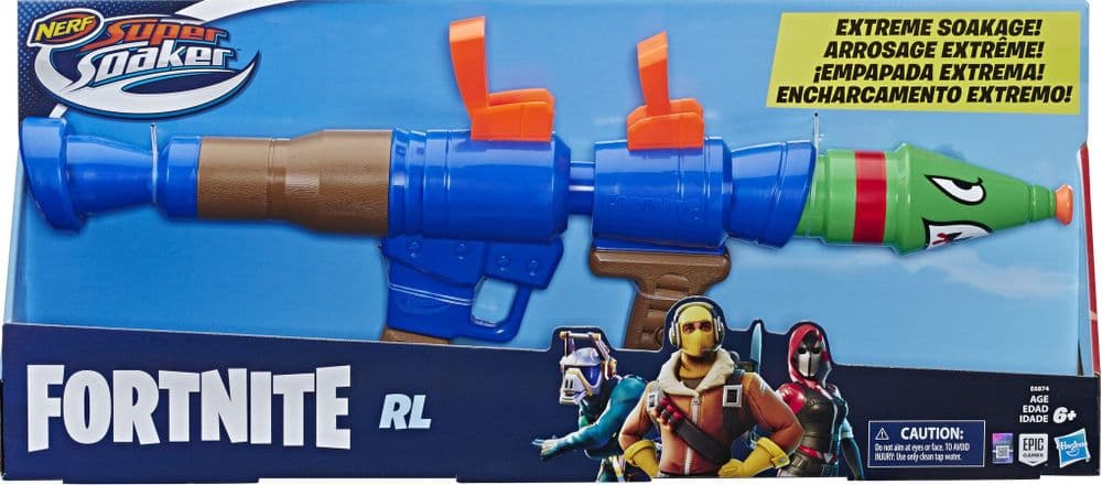 New Nerf Fortnite Rocket Launcher Outdoor Shooting Kids 2 In 1