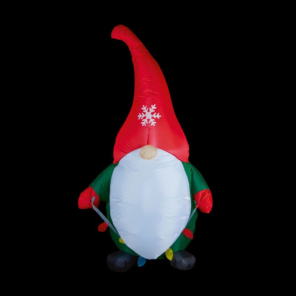 Outdoor Christmas Decorations Inflatable Gonk - 1 2m LED Lights Premier ...