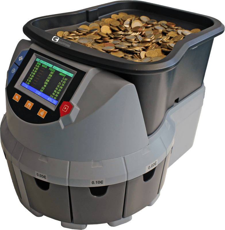 Brandt M8 Heavy Duty Coin Counter/Sorter Replaces Glory Mach 6