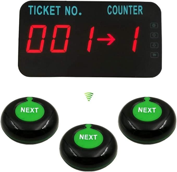 COU88M Queue System for multiple counters