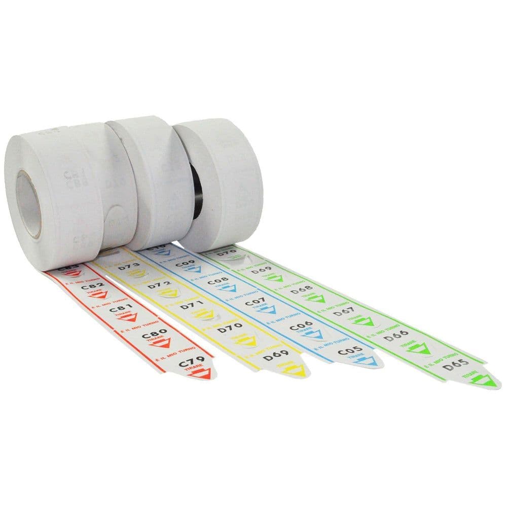 Queue Ticket Roll Pack - 10 000 Tickets