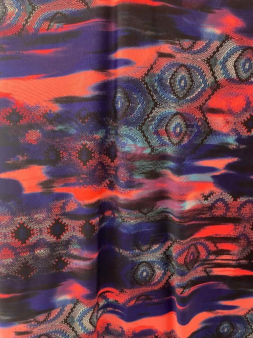 Lightweight Stretch Jersey PSYCHEDELIC NEON