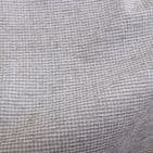 Woven Polyester & Cotton Mix Upholstery Fabric - Natural with Brown