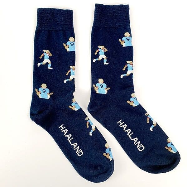 Haaland Navy City Socks