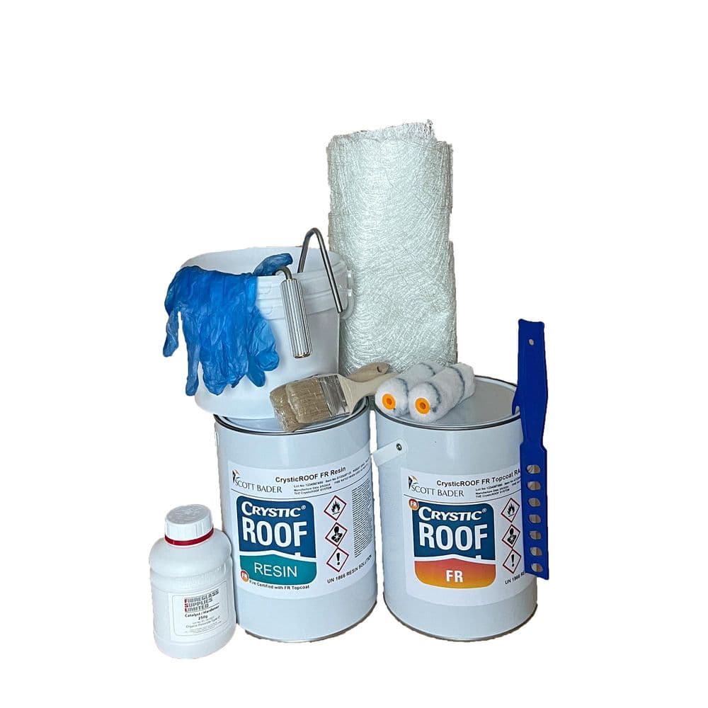 Fire Rated Premium 600g Fibreglass Roofing Kit 2 5 Square Metre