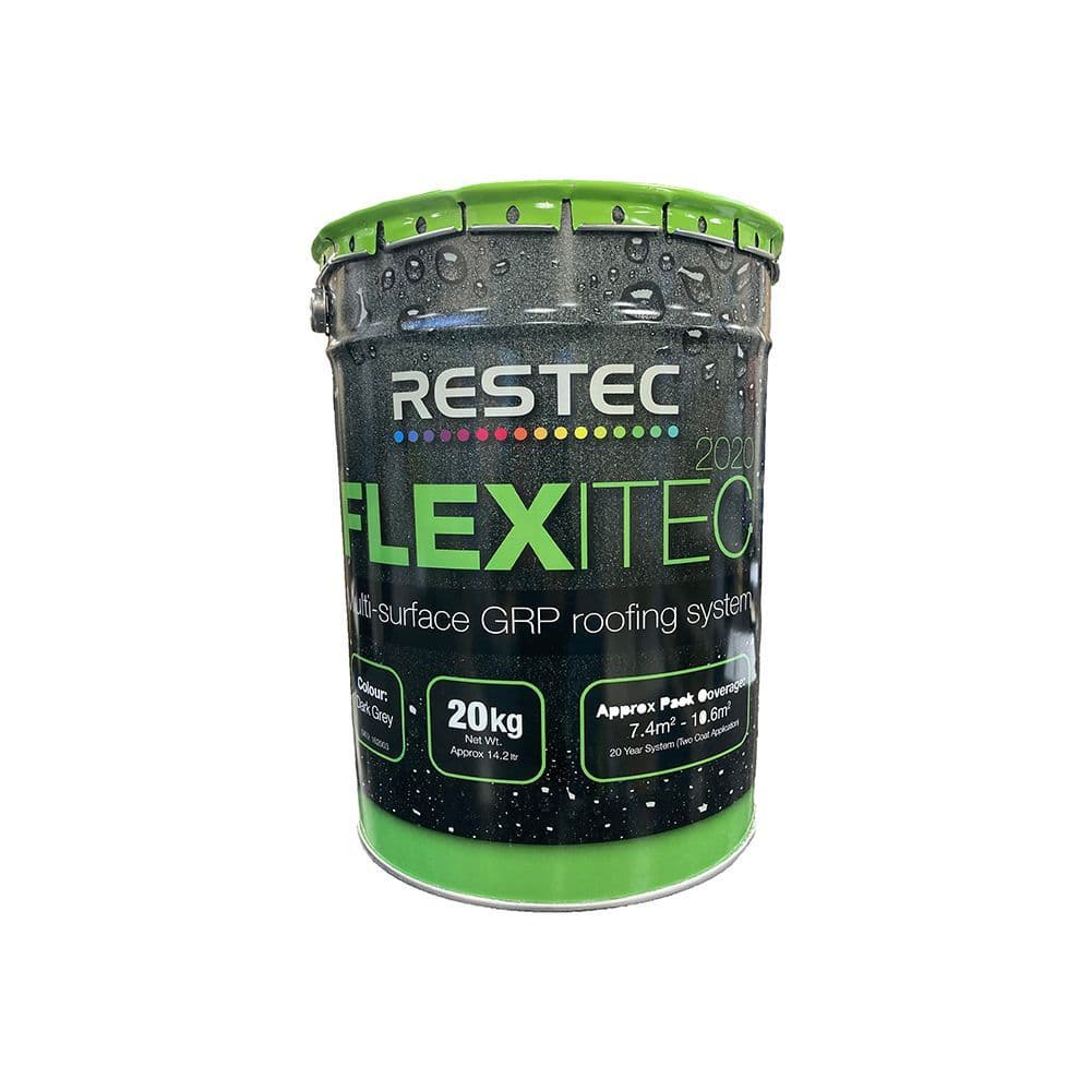 Flexitec 2020 Resin Dark Grey - Res - Tec