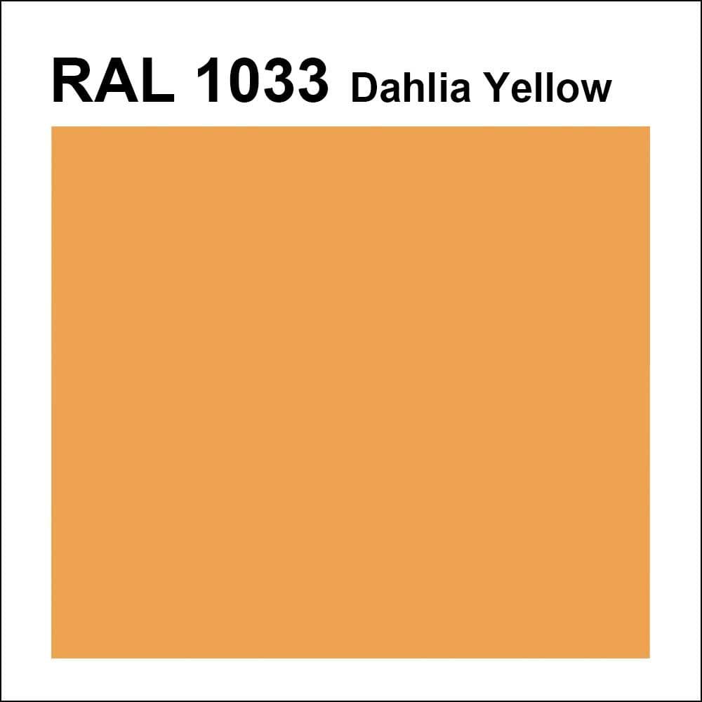Topcoat / Flowcoat RAL 1033 Dahlia Yellow