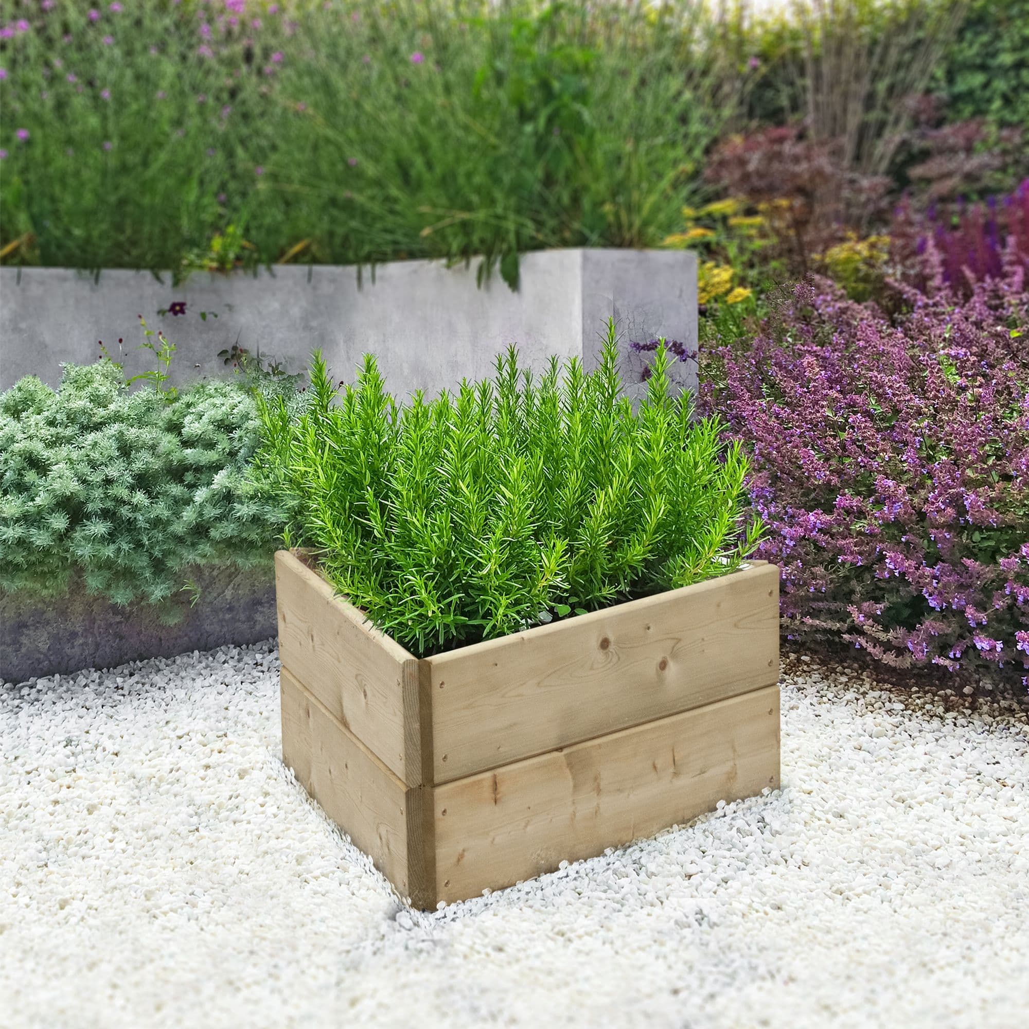 Greena Triangular Raised Bed - 2 Tiers