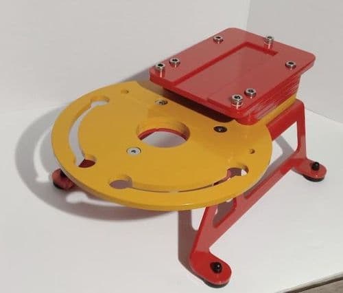 Magnetic Drill Stand V7 - Laser Cut - Red