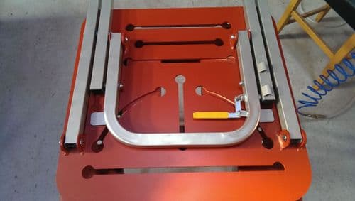 Welding Bench 1000 x 580 x 6 Laser Cut Collect