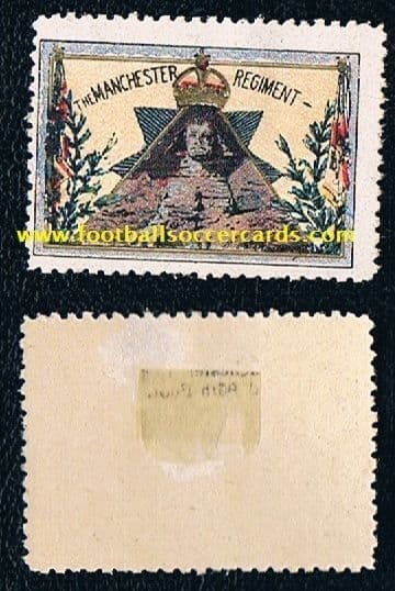 1914 Military stamp Manchester Regiment Duke of Lancaster regt