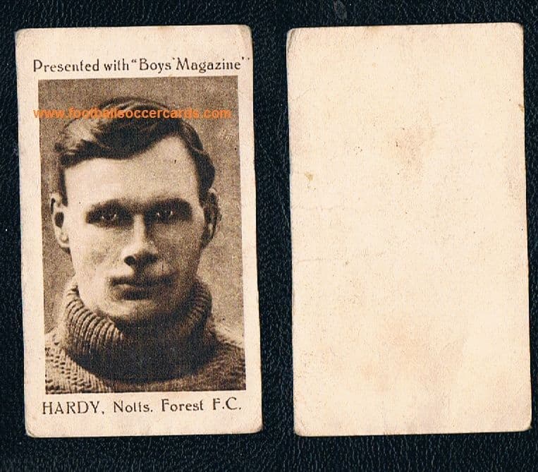 1923 Sam Hardy legendary goalie Boys Mag issue wider trim