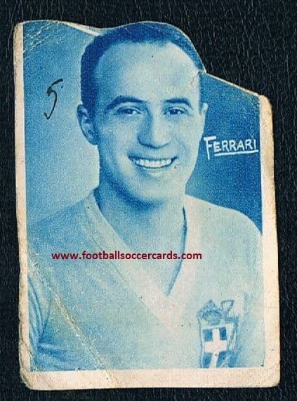 1930 s Giovanni Ferrari TWO TIMES WORLD CUP WINNER Unusual item