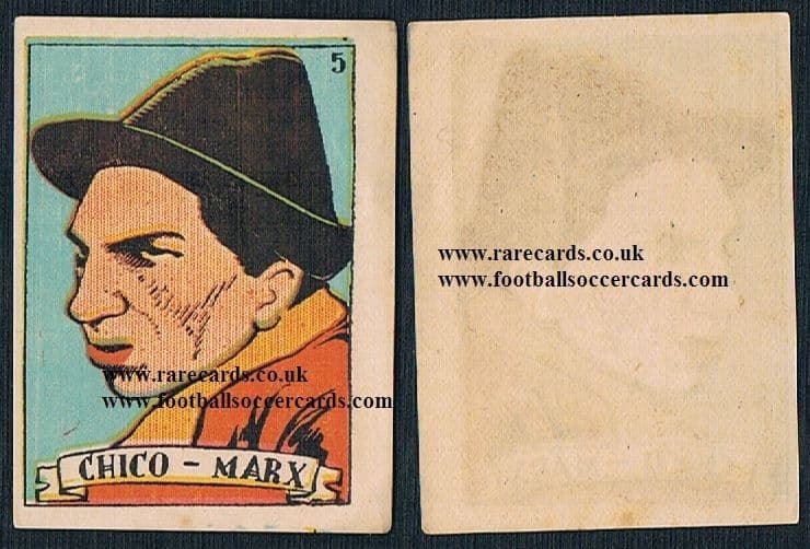 1930s Spanish Chico Marx Bros card