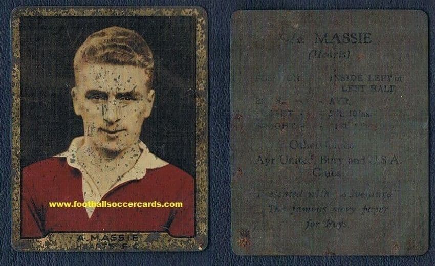 1932 Alex Massie early USA soccer ASL star PA Bethlehem Steel metal ...