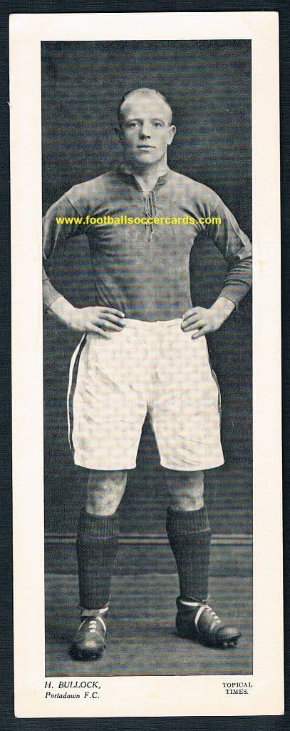 1935 Hugh Bullock Newcastle Portadown New Brighton Irish-only Topical ...