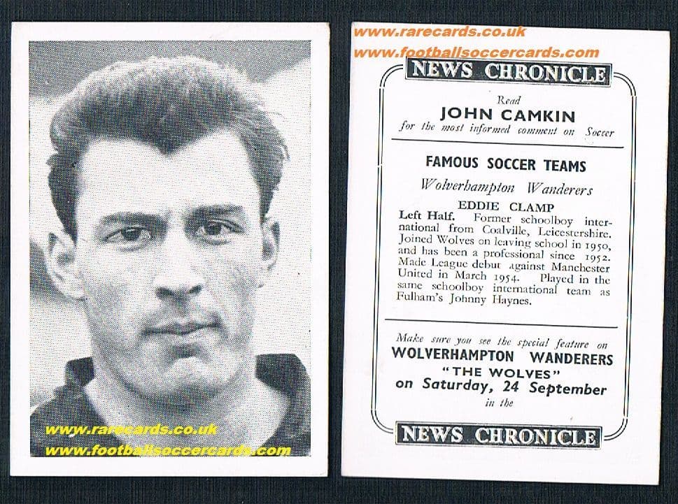 1955 Wolves News Chronicle Clamp