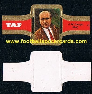 1960 s Fangio cigar band by TAF from Holland